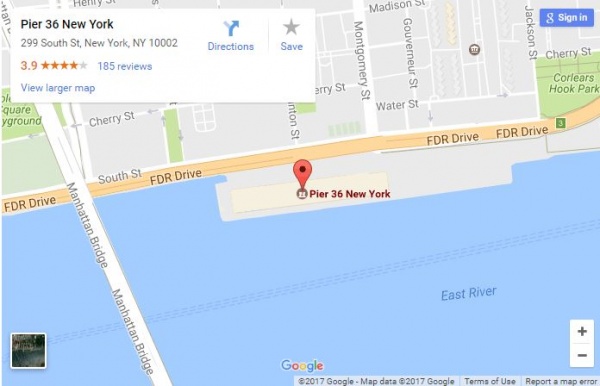 Pier 36 | Metro Yacht Charters of New York